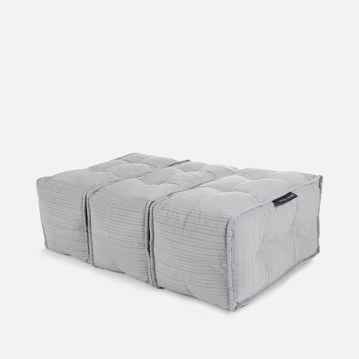 Ottoman Trio Outdoor | Triple Modular Outdoor Ottoman by Ambient Lounge ...
