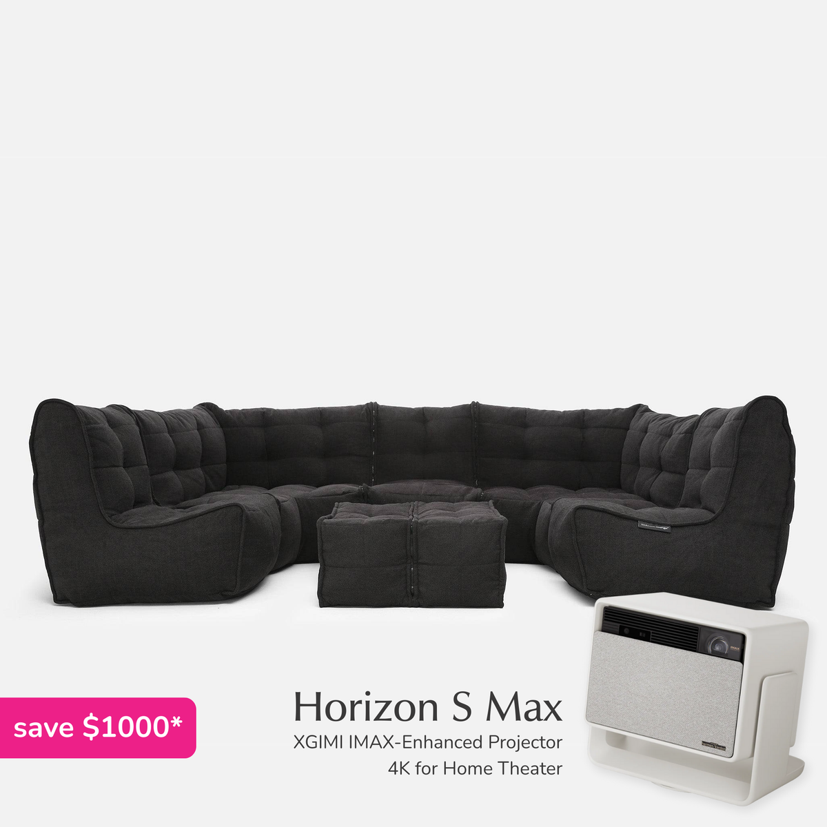 Grand Cinema: Mod 6 Lounge Max + Horizon S Max – Ambient Lounge® Australia
